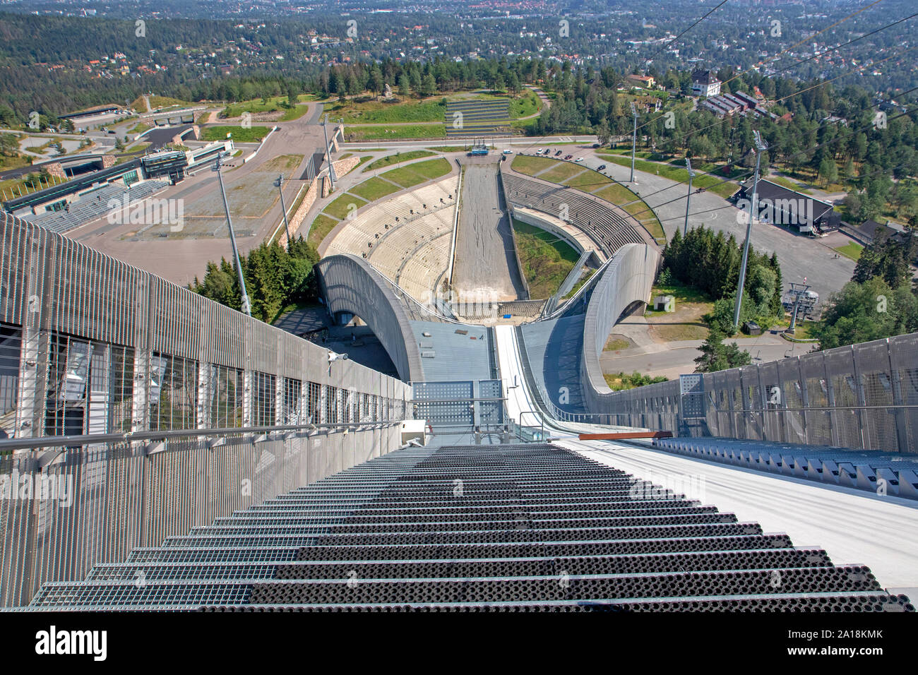 Holmenkollen ski jump hi-res stock photography and images - Alamy