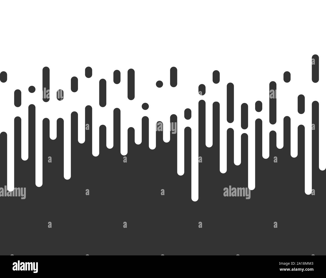 Halftone transition pattern background. Irregular rounded lines. Vector ...
