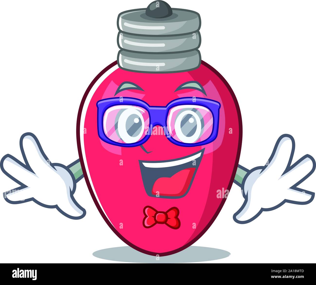Geek christmas lights in the character shape Stock Vector Image & Art ...