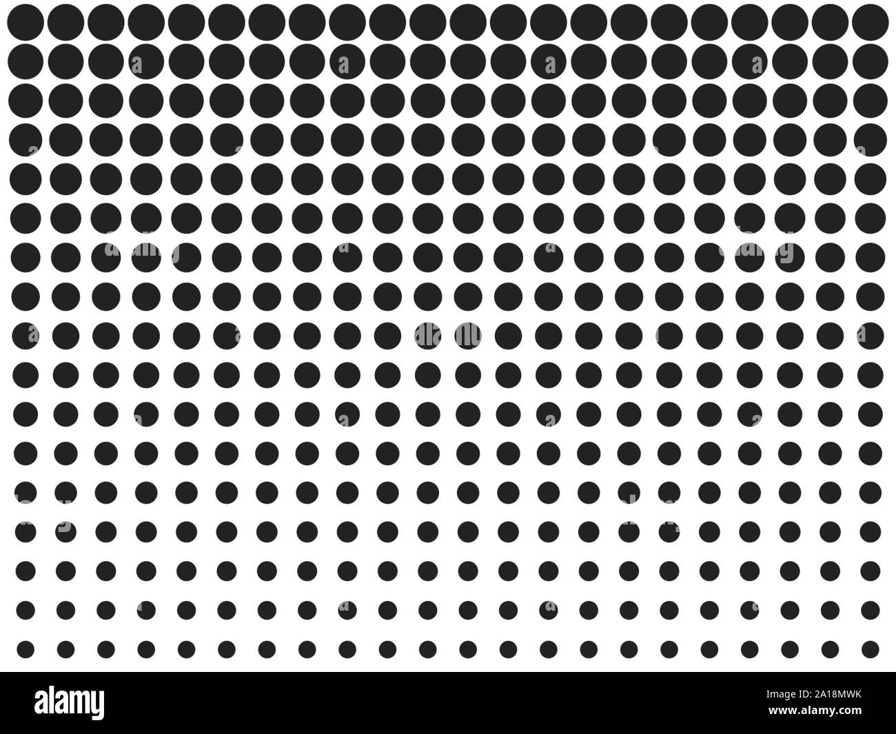 Halftone, circles, dots, transition pattern. Vector illustration Stock ...