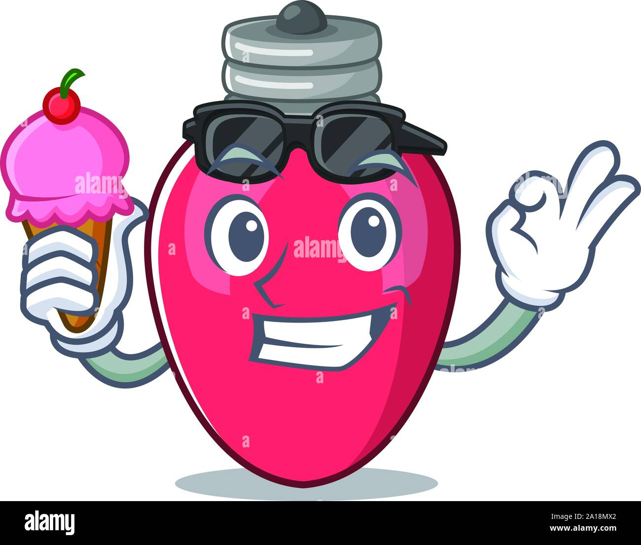 Christmas glasses lights Stock Vector Images - Alamy