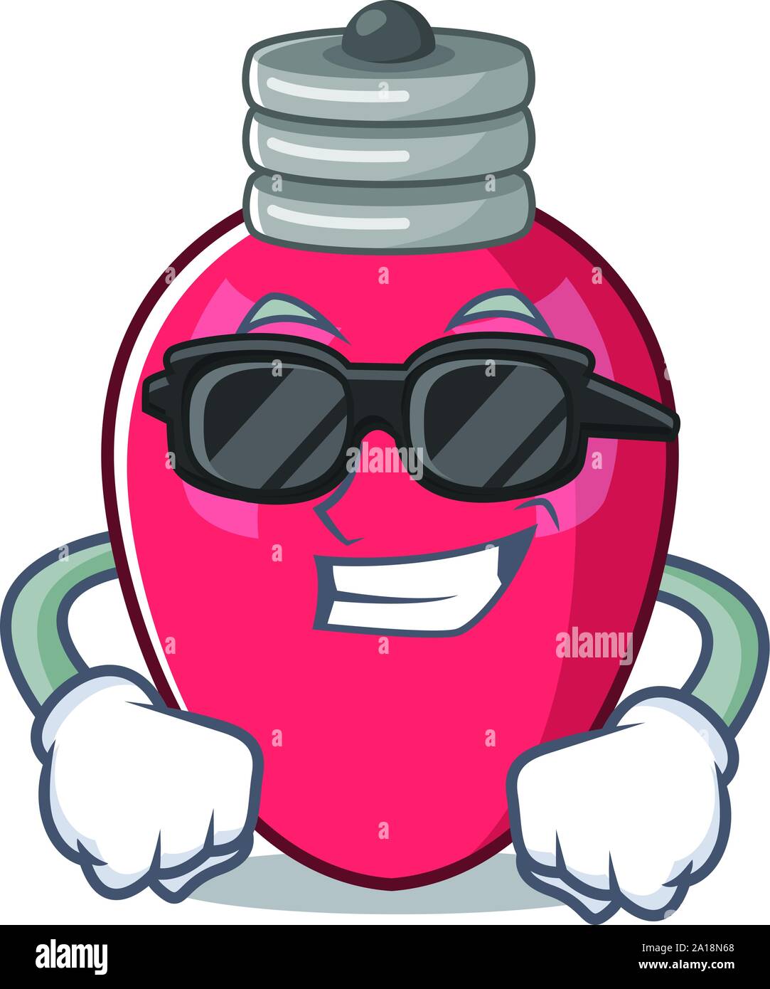 Super cool christmas lights in the character shape Stock Vector Image ...