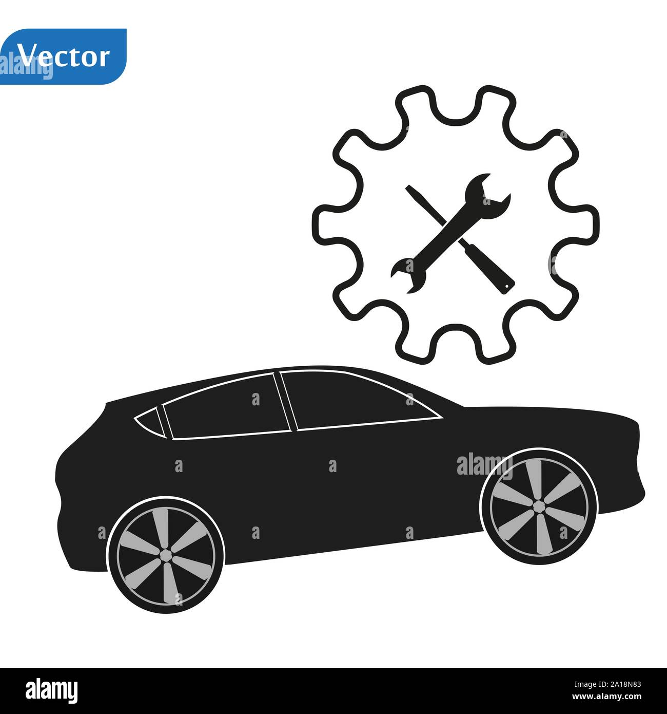 Hand mobile woman service transport Cut Out Stock Images & Pictures - Alamy