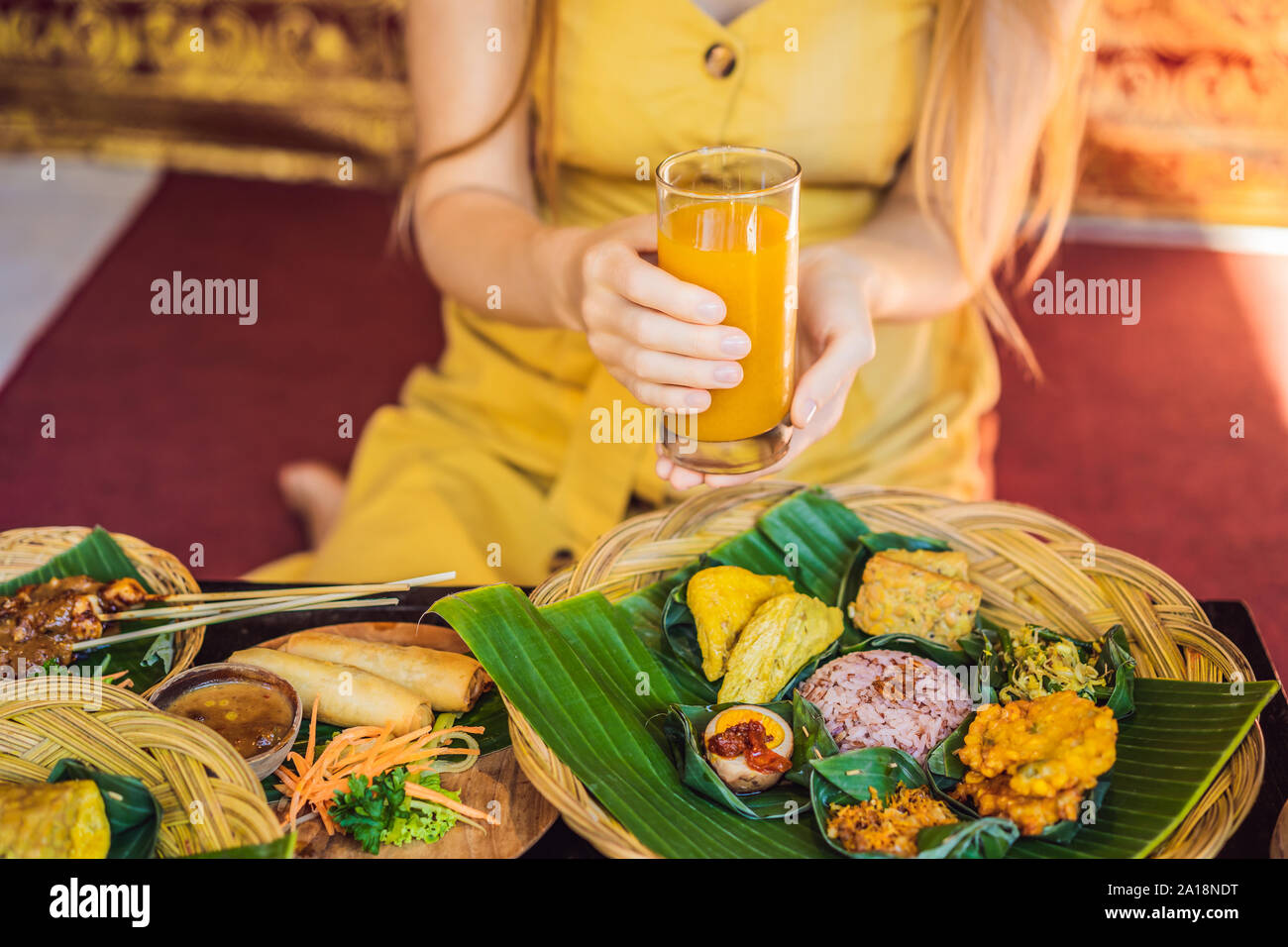 Jamu. Traditional medicine and herbal drink in Indonesia, most ...