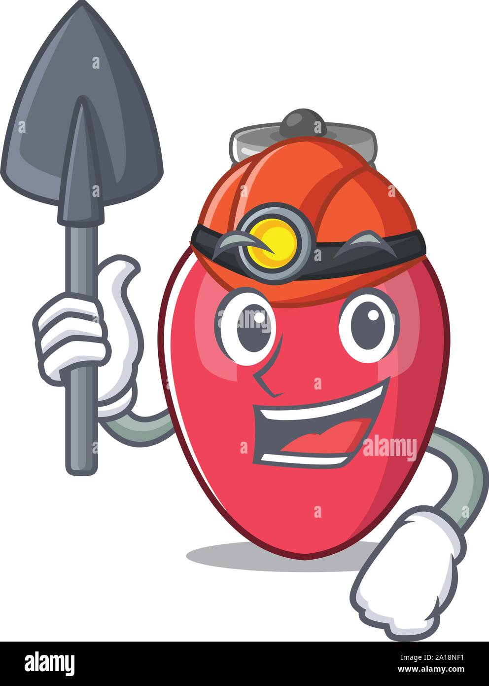 Miner Christmas lights on the mascot table Stock Vector Image & Art - Alamy