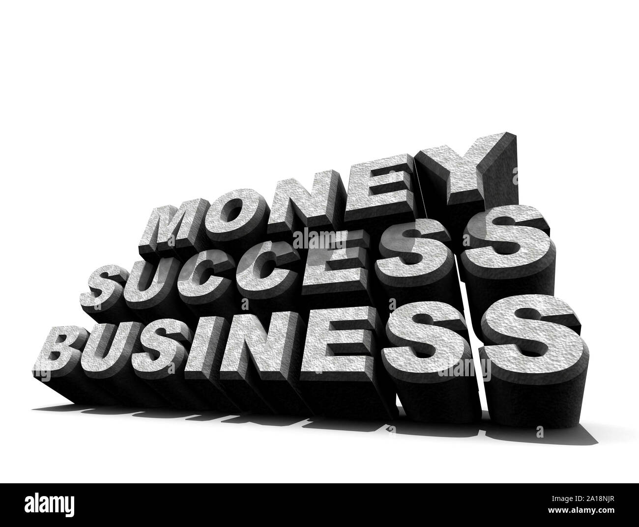 Business words ,3d animation art Stock Photo - Alamy
