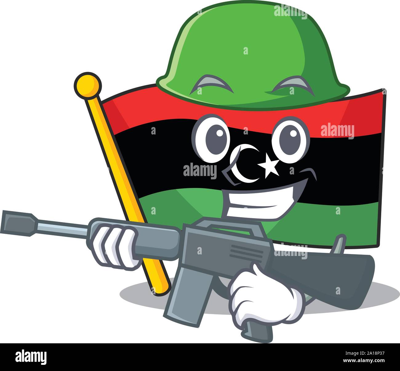 Libyan national army Stock Vector Images - Alamy