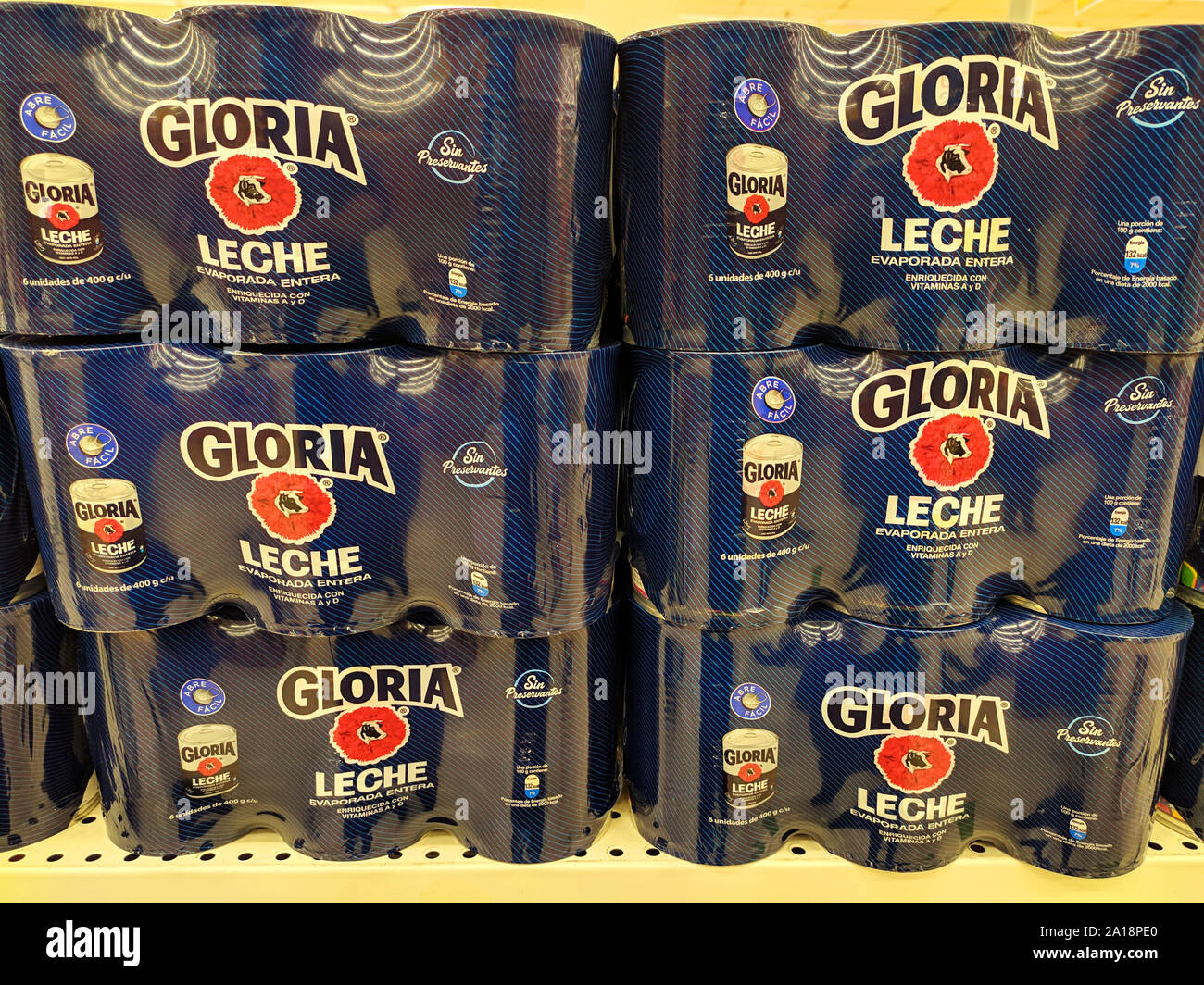 Supermarket Metro Lima Peru Cencosud Stock Photo - Alamy