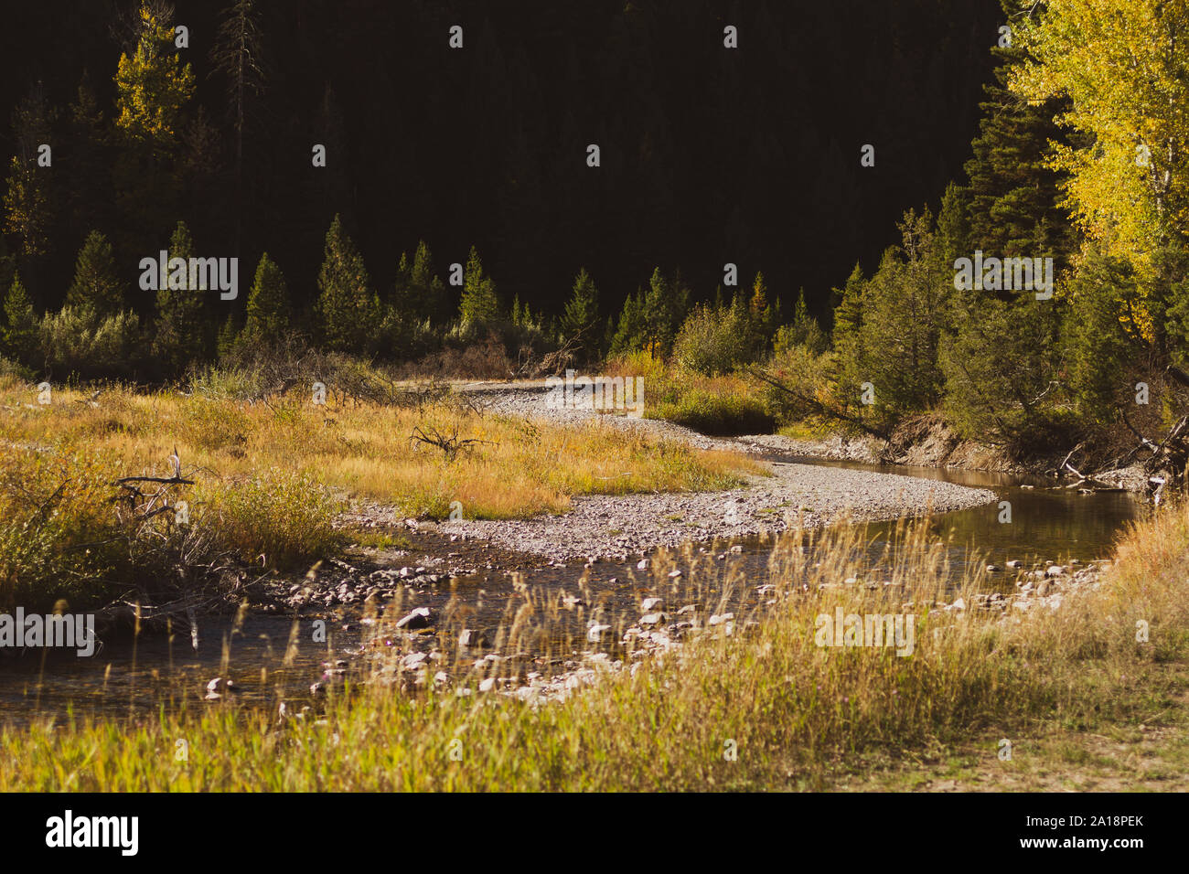 Blackfoot river valley in montana hi-res stock photography and images ...