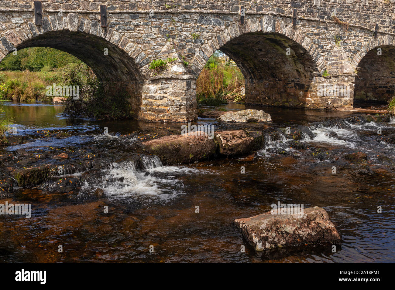 Dartmoor devon summer river hi-res stock photography and images - Alamy