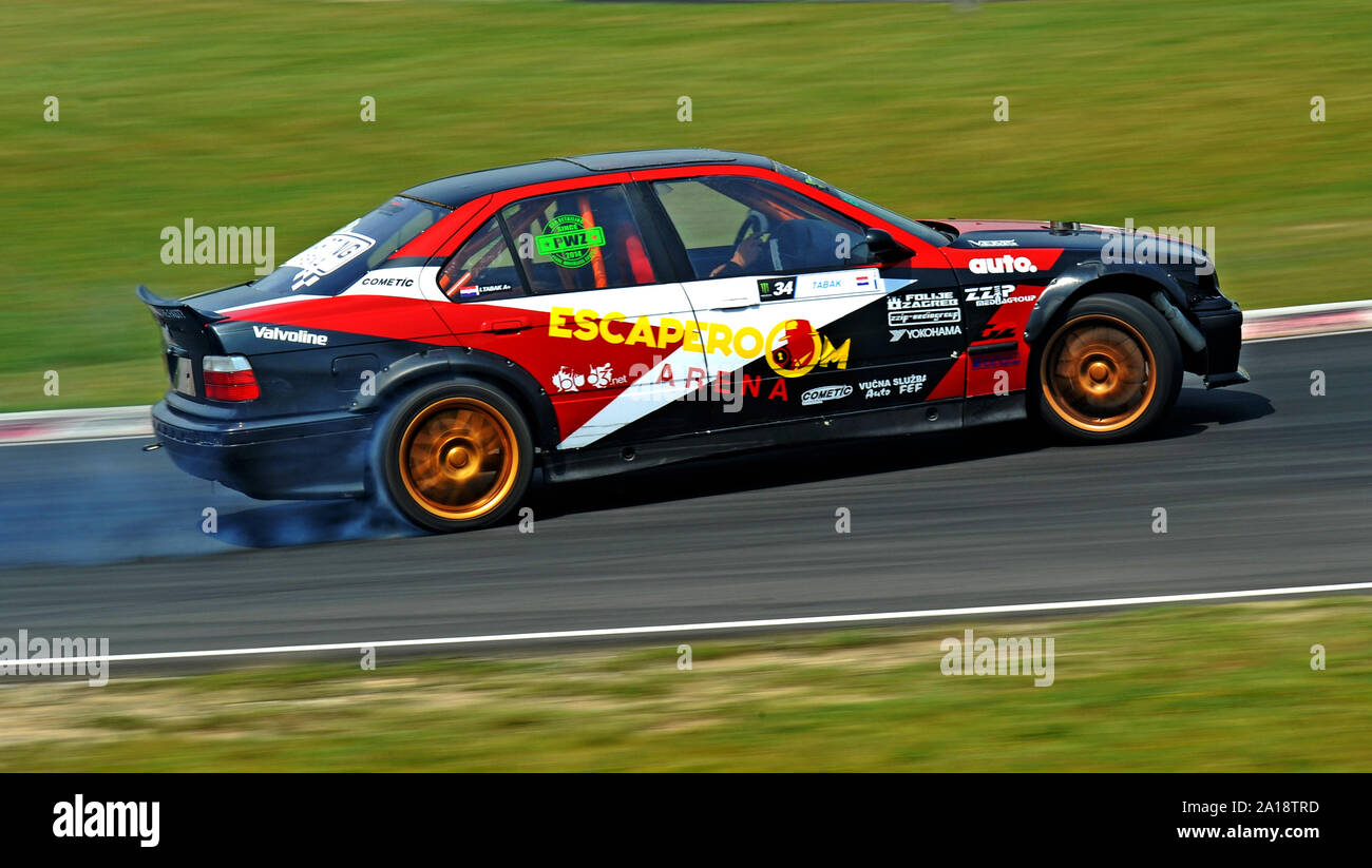 Bmw e90 drift hi-res stock photography and images - Alamy