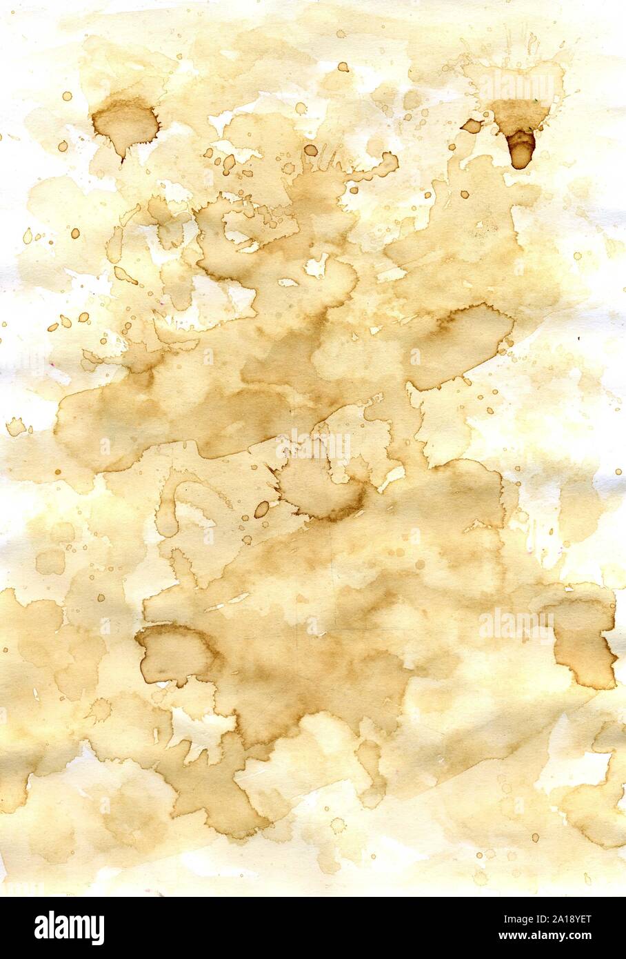 Coffee Stained Background