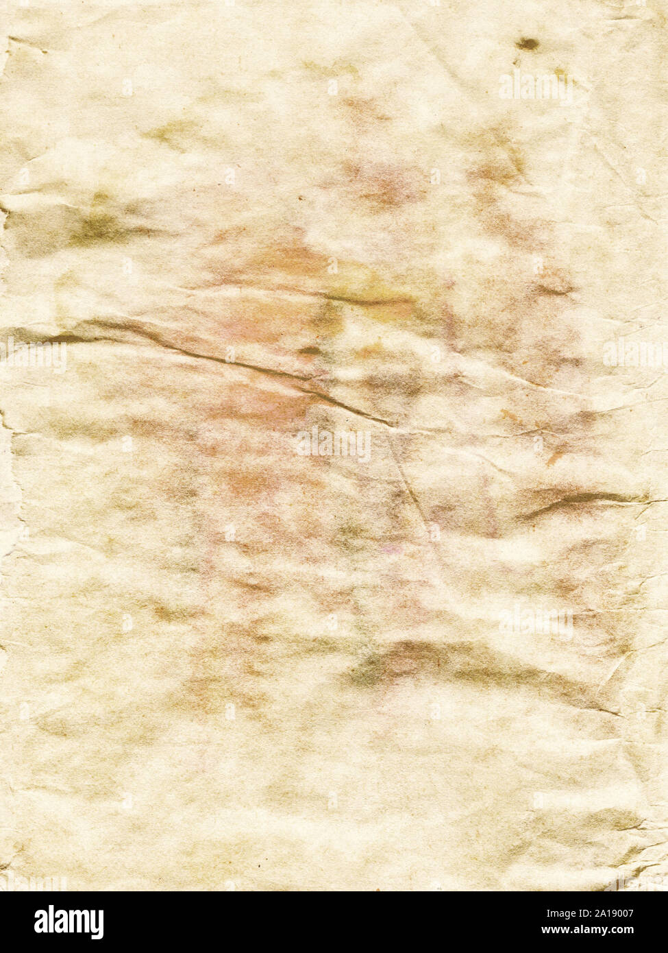 Detailed old brown crumpled paper texture as background Stock Photo - Alamy