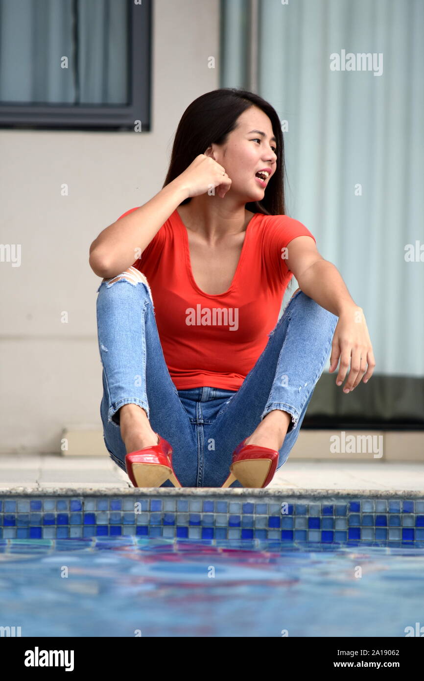 Filipino woman home hi-res stock photography and images - Alamy