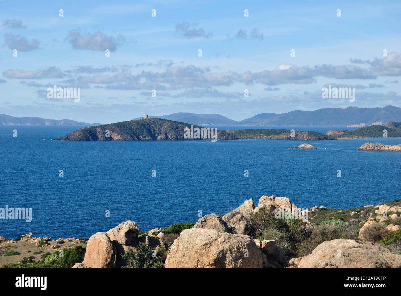 The coast of Teulada Stock Photo - Alamy