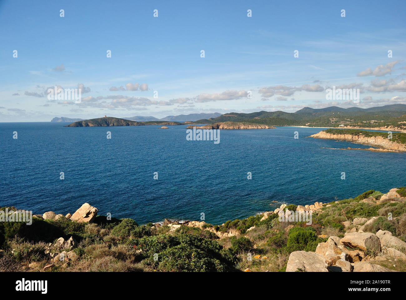 The coast of Teulada Stock Photo - Alamy