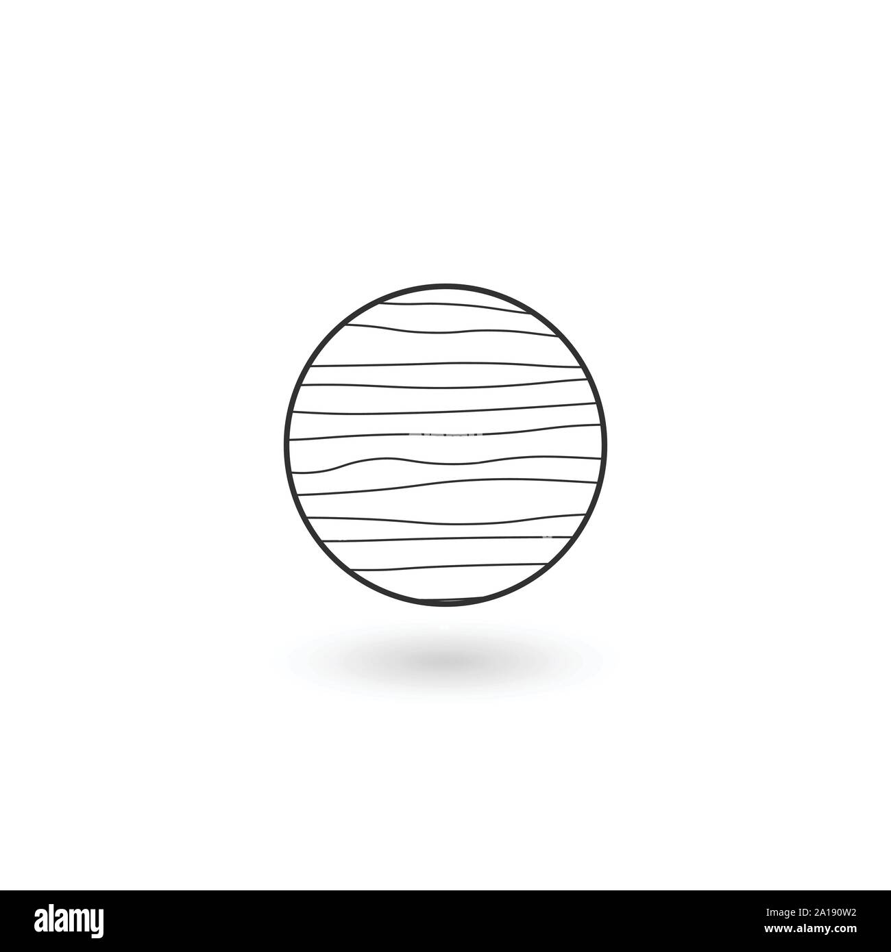 Linear abstract wavy lines Geometric identity Logo Design Template ...