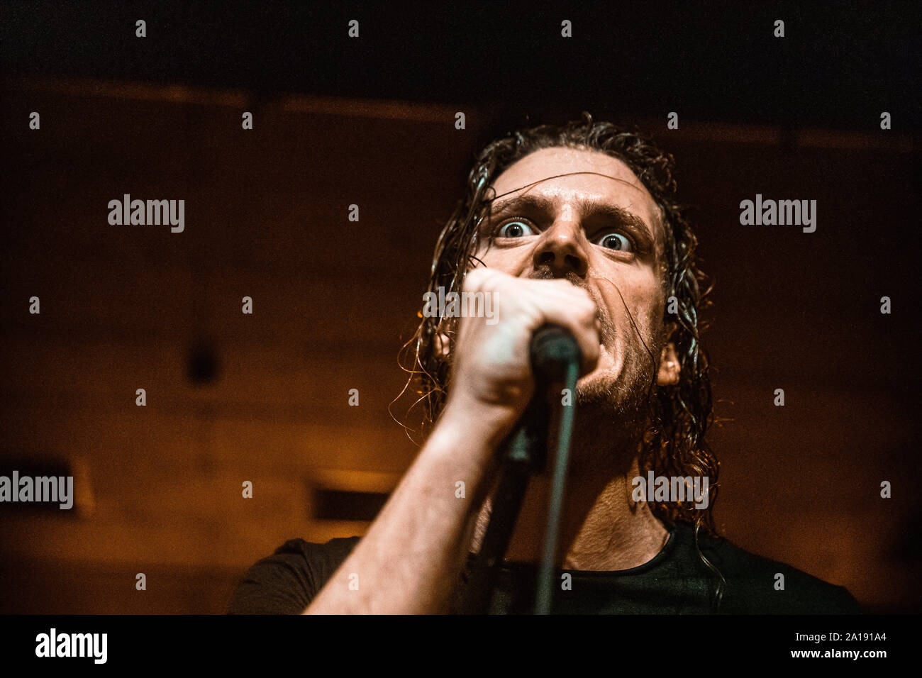 Denmark, Copenhagen - September 23, 2019. The American metal band ...