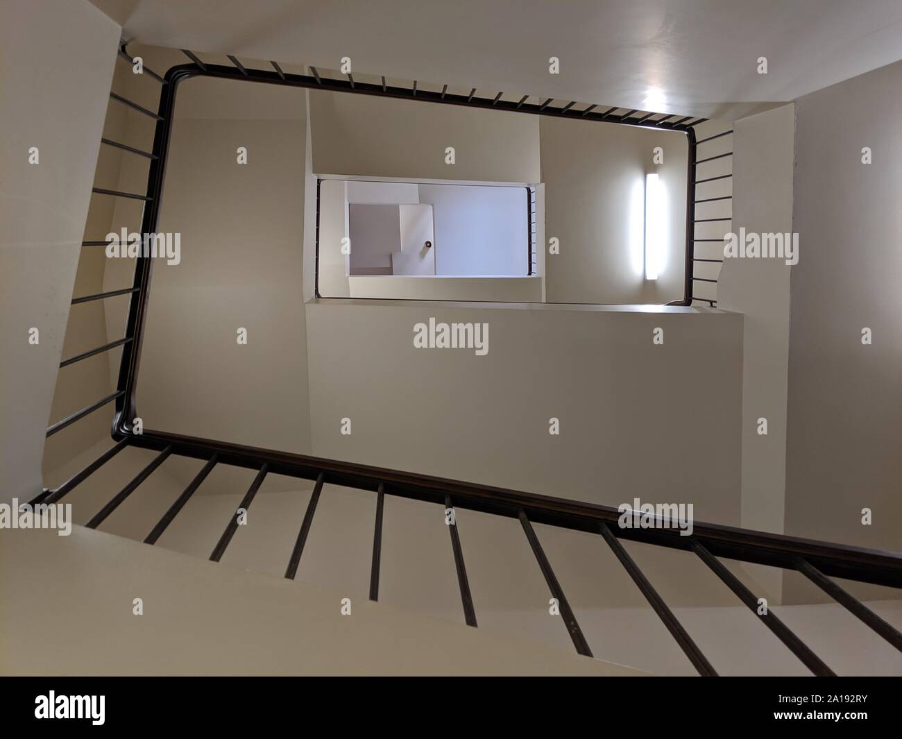 Looking up the stairs hi-res stock photography and images - Alamy