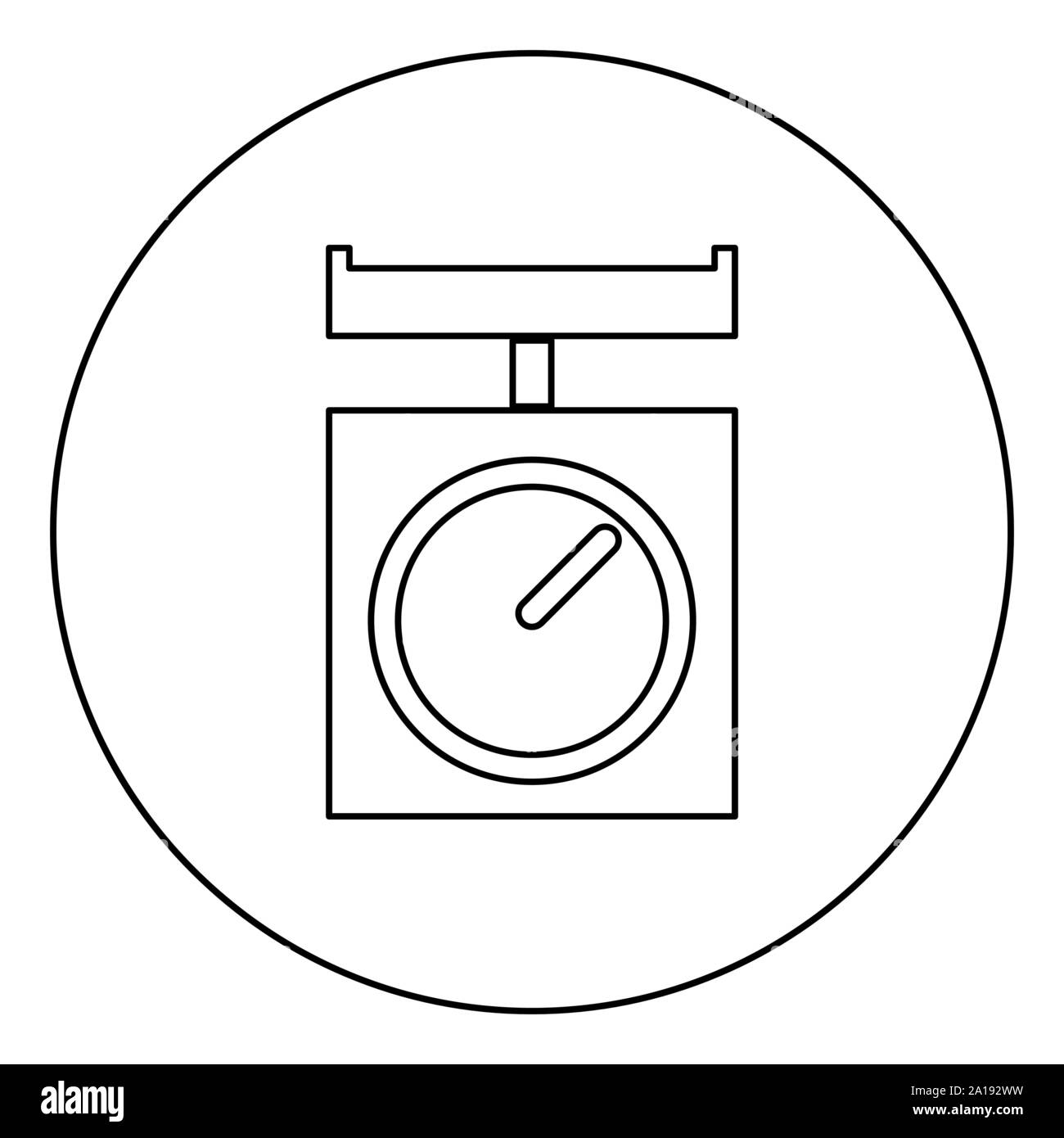 Kitchen scales Domestic weigh scales Weighing scales with pan Kitchen ...