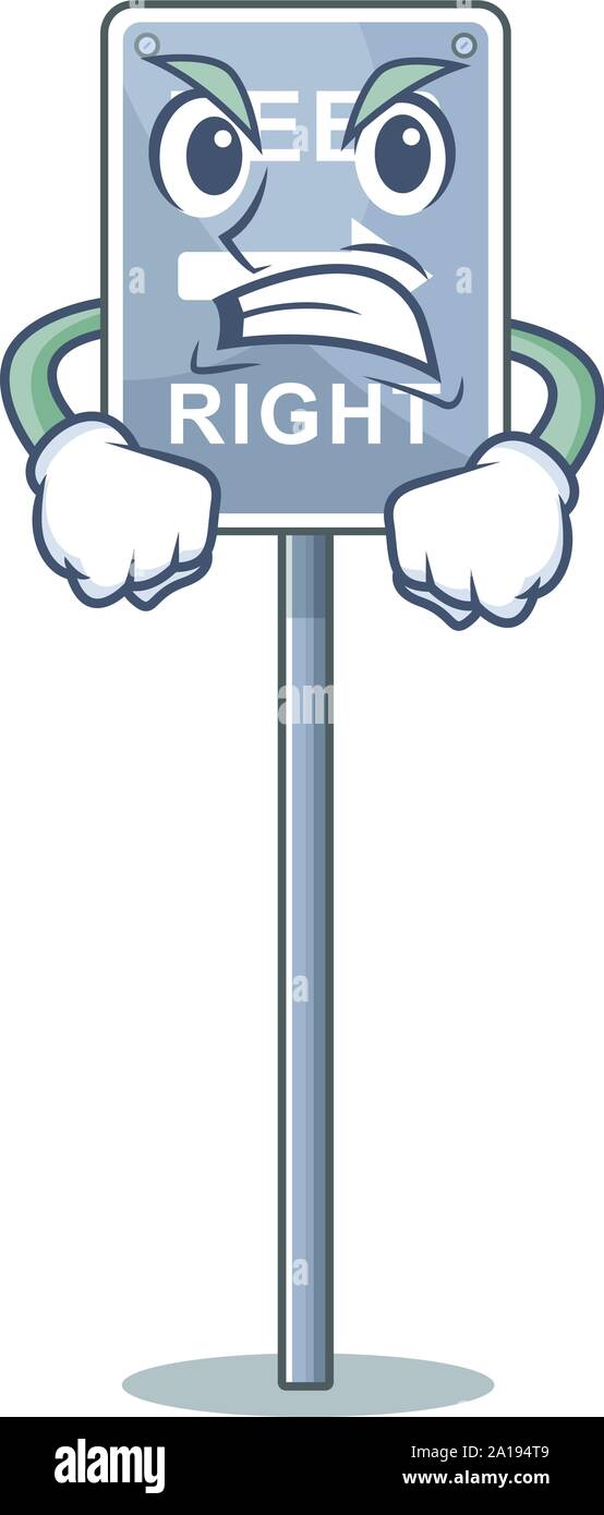 Angry toy keep right shaped on cartoon Stock Vector Image & Art - Alamy