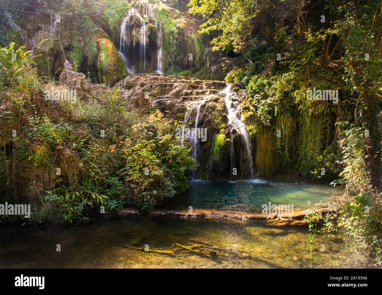 Krushuna Falls are a series of waterfalls in northern Bulgaria, near ...