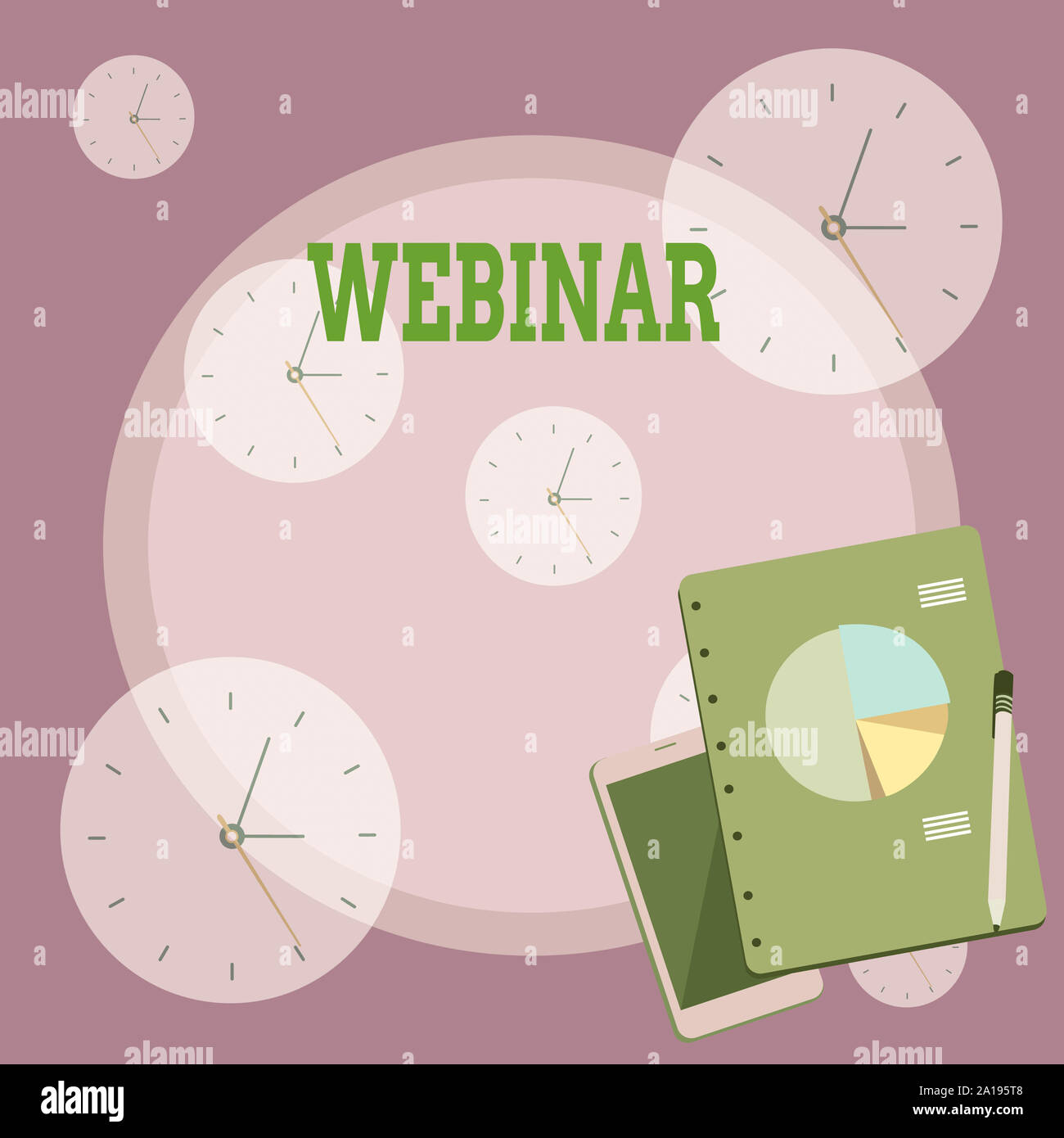 Writing note showing Webinar. Business concept for defined as seminar ...