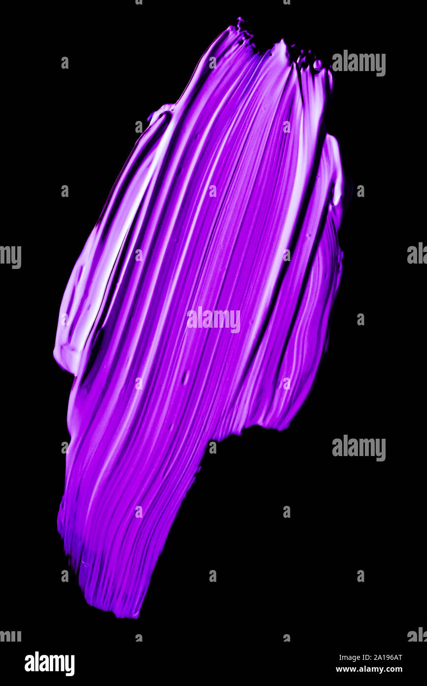 Art abstract, cosmetic product and hand painted design concept - Purple ...