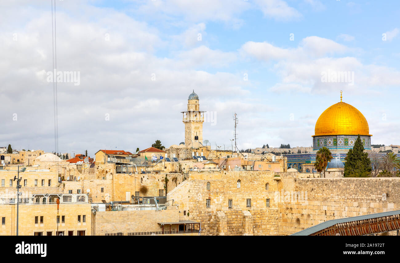 Jerusalem Wailing Wall Sunset High Resolution Stock Photography and ...