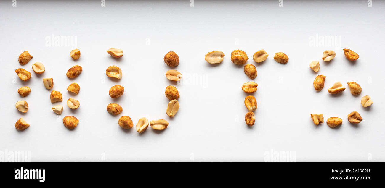 Nut allergy label hi-res stock photography and images - Alamy