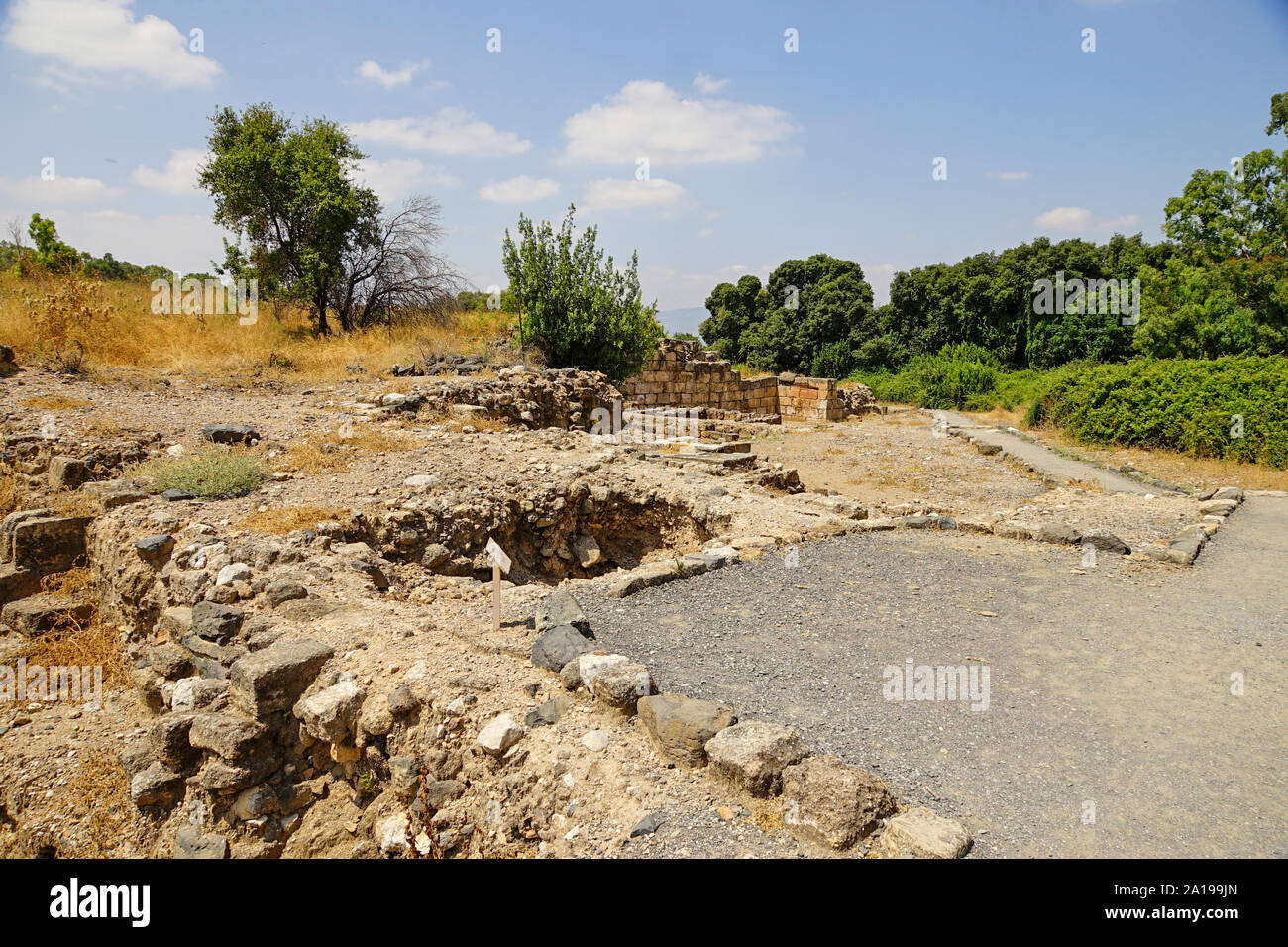 The Byzantine Church of Panias. Hermon Stream Nature reserve and ...