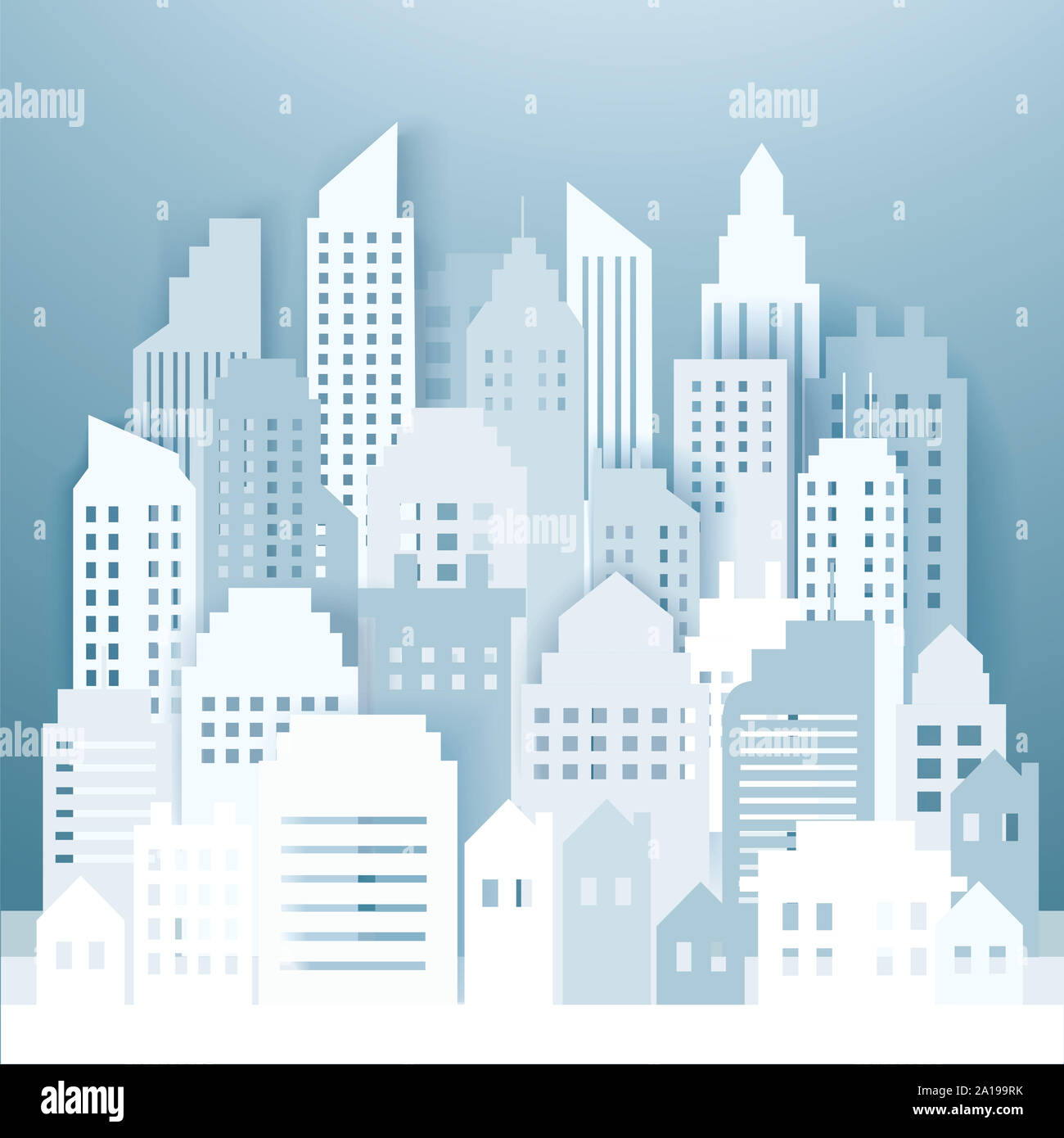 Modern City Skyline backgrounds Stock Photo - Alamy