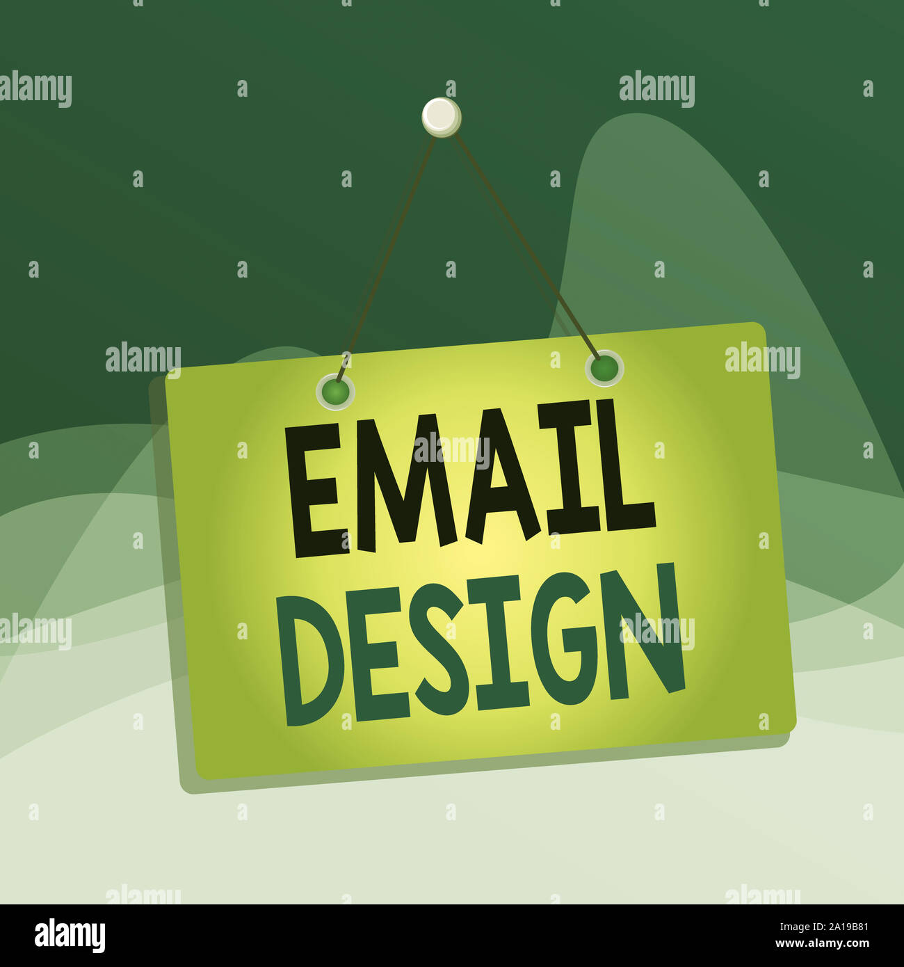 Writing note showing Email Design. Business concept for reusable HTML ...