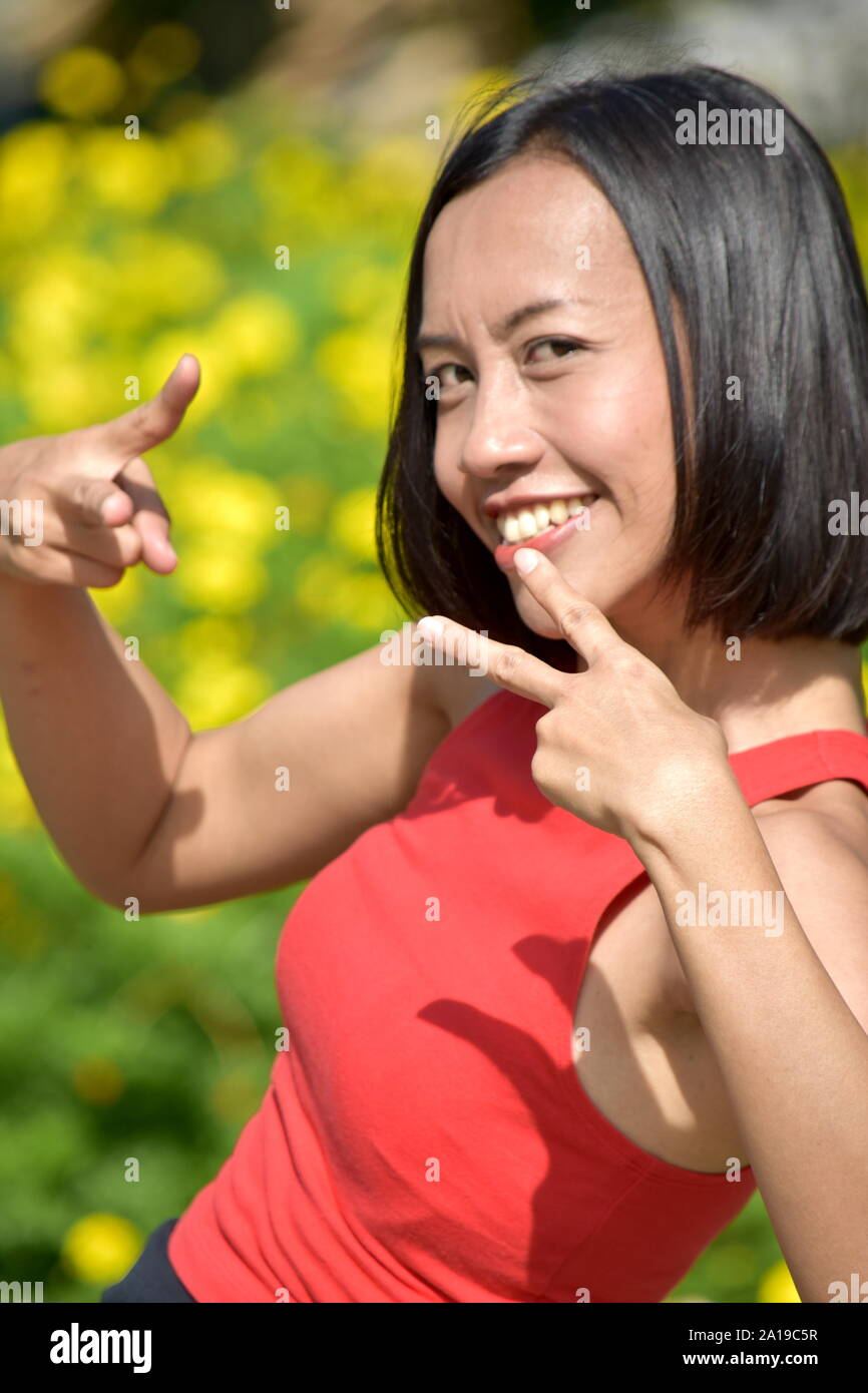 Winning lady hi-res stock photography and images - Alamy