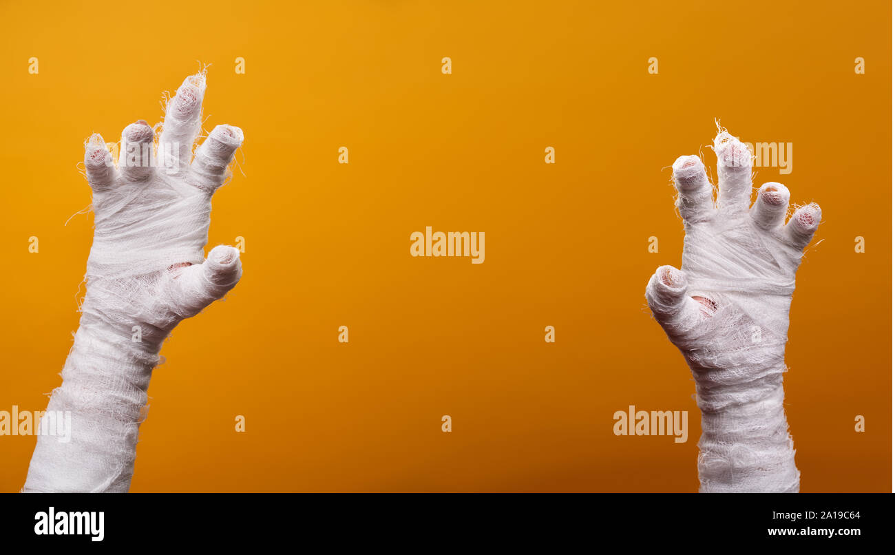 Egyptian mummified hand hi-res stock photography and images - Alamy