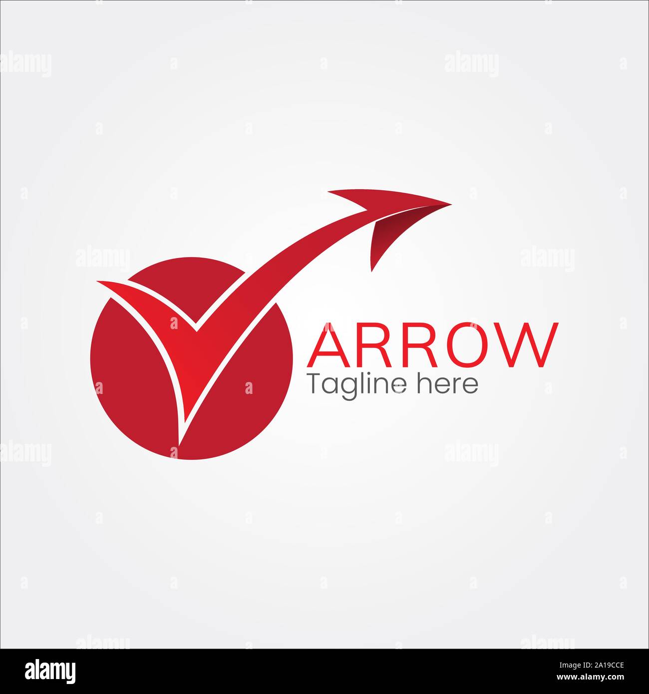 Arrow Check list UP Logo Logotype Symbol sign icon template for ...