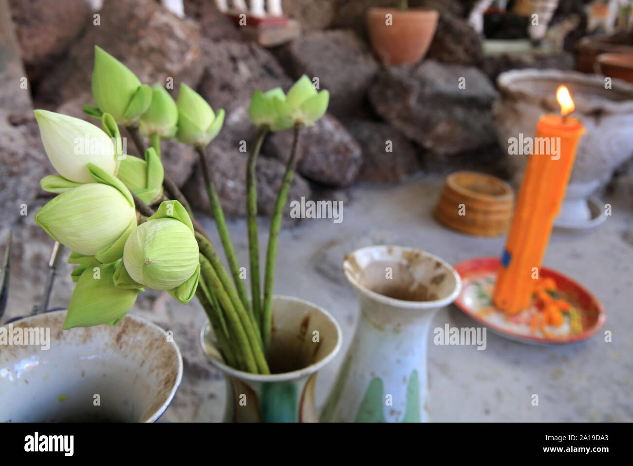 Lotus. Wat Simuong. Wat Si Muang. Vientiane. Laos. / Lotus. Wat Simuong ...
