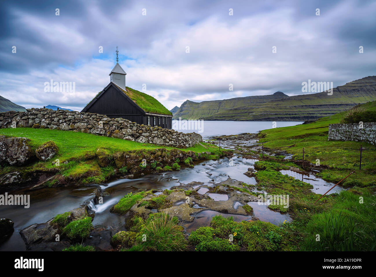 Fjord landscape with small islands hi-res stock photography and images ...