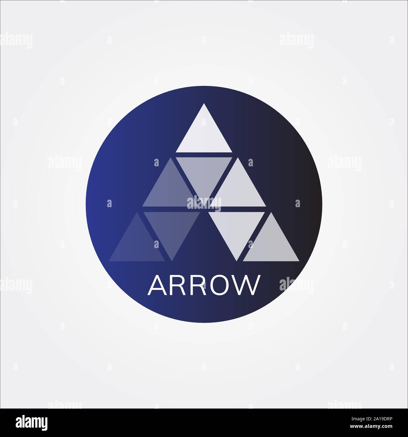 Arrow Next Play symbol logotype Abstract logo icon design for business ...
