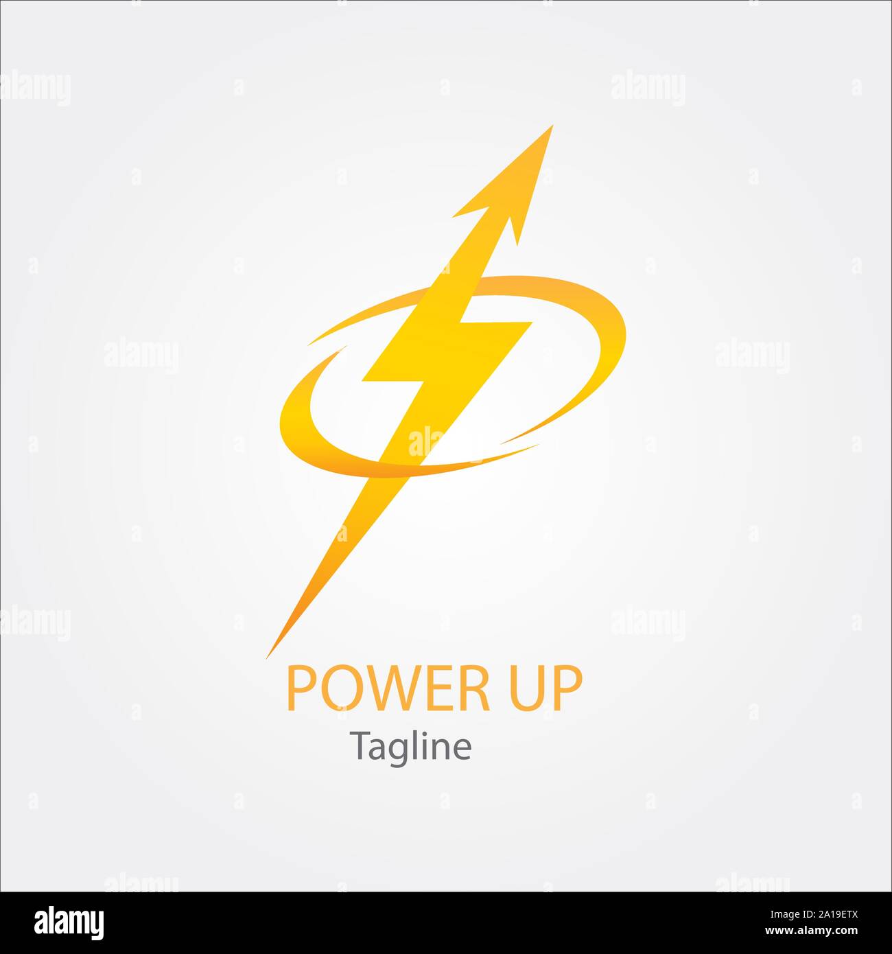 Thunder Arrow Logo Forward UP Logotype modern symbol Flash Fast icon ...