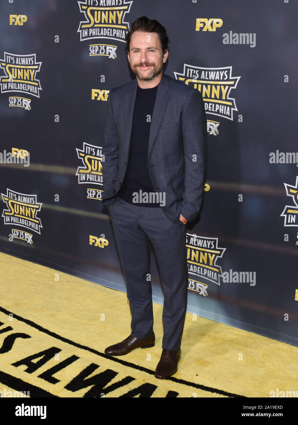 September 24, 2019, Hollywood, California, USA: Charlie Day attends FX ...
