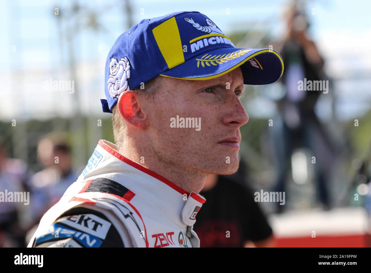 Toyota Gazoo Racing's British driver Mike Conway after winning the FIA ...