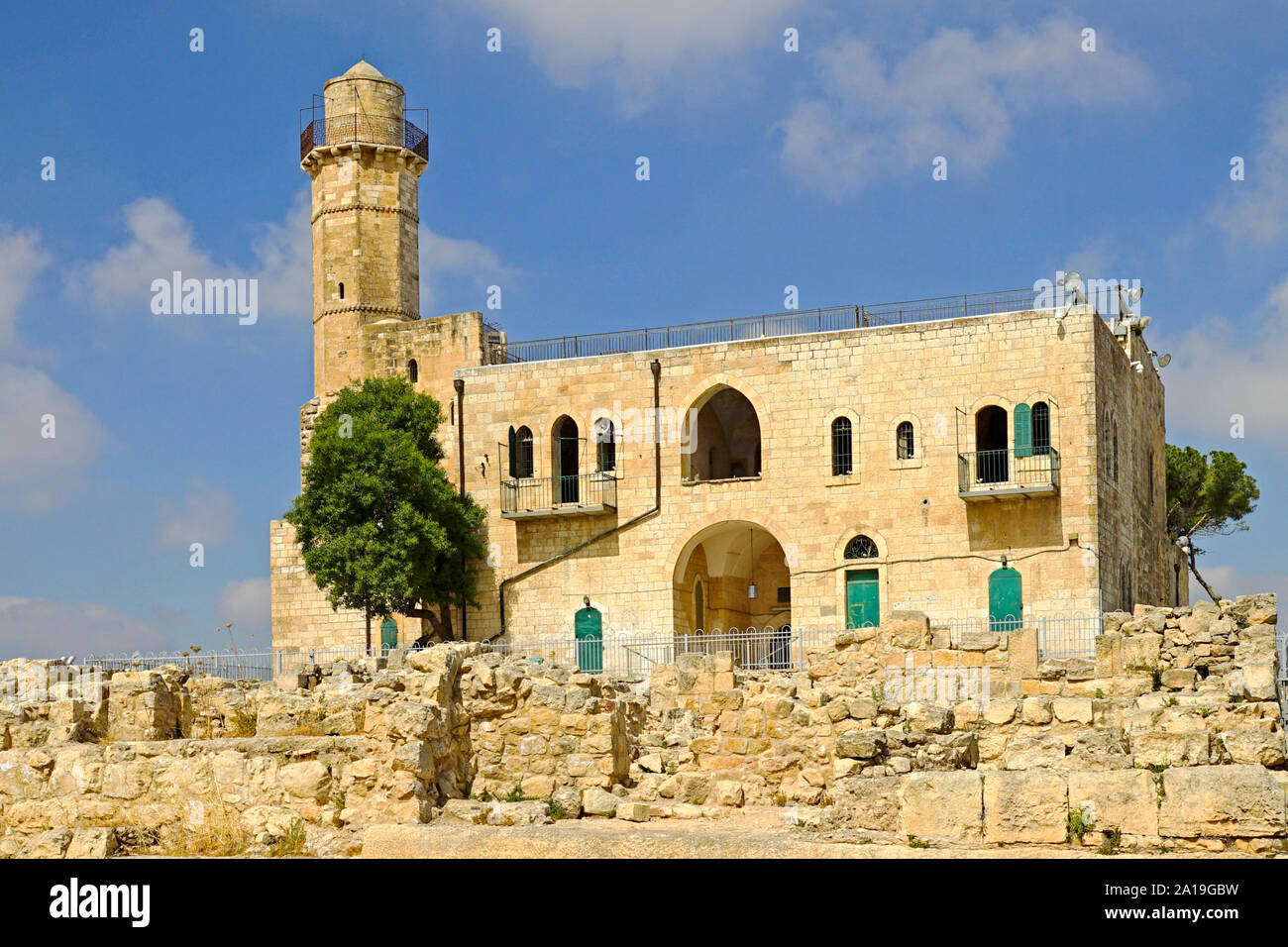 Nabi samwil mosque hi-res stock photography and images - Alamy