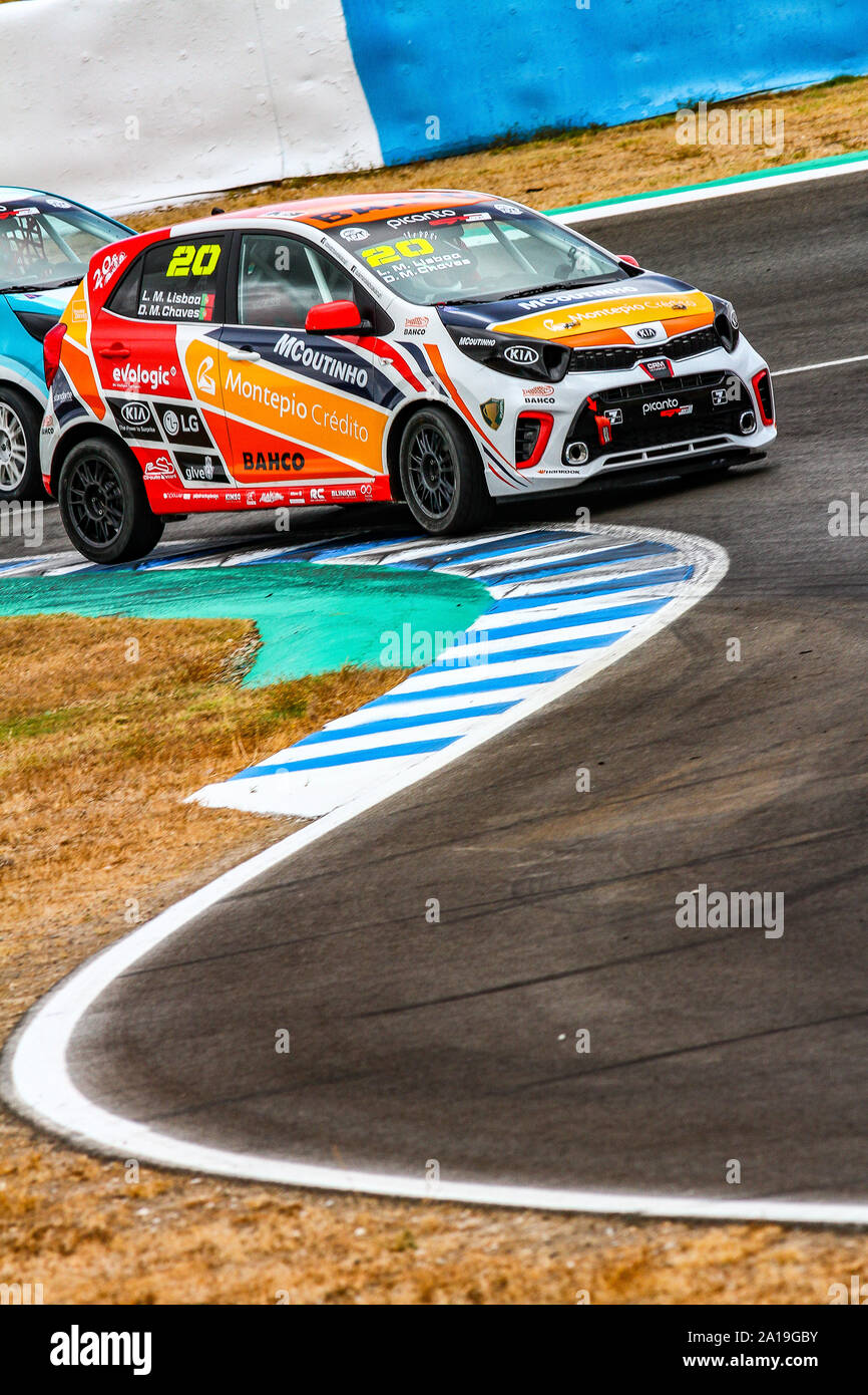 Kia Picanto Spanish Championship, free practice Jerez Stock Photo - Alamy
