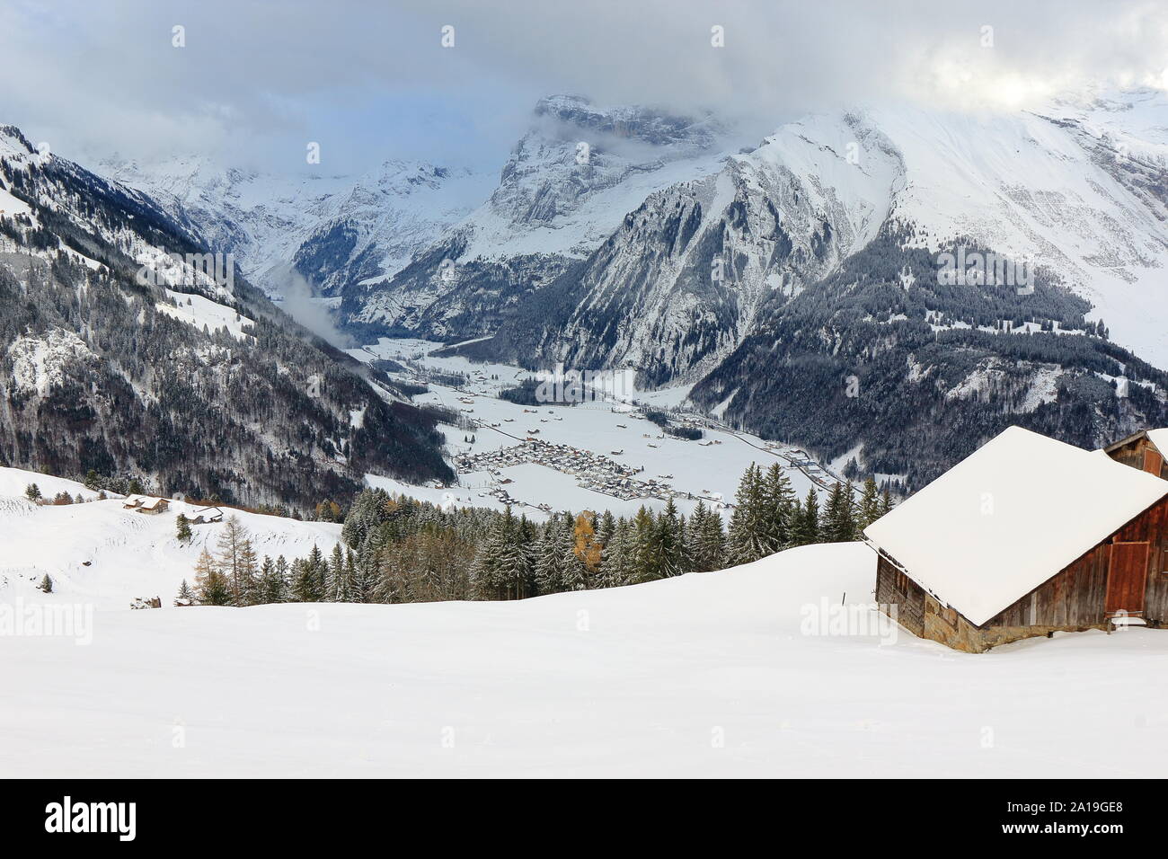 Winter in engelberg hi-res stock photography and images - Alamy