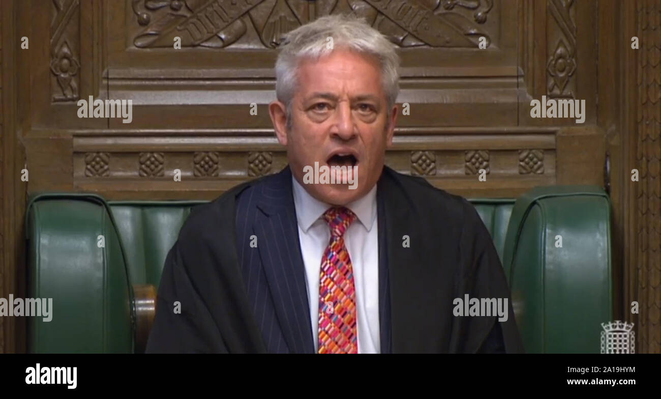 John bercow order hi-res stock photography and images - Alamy