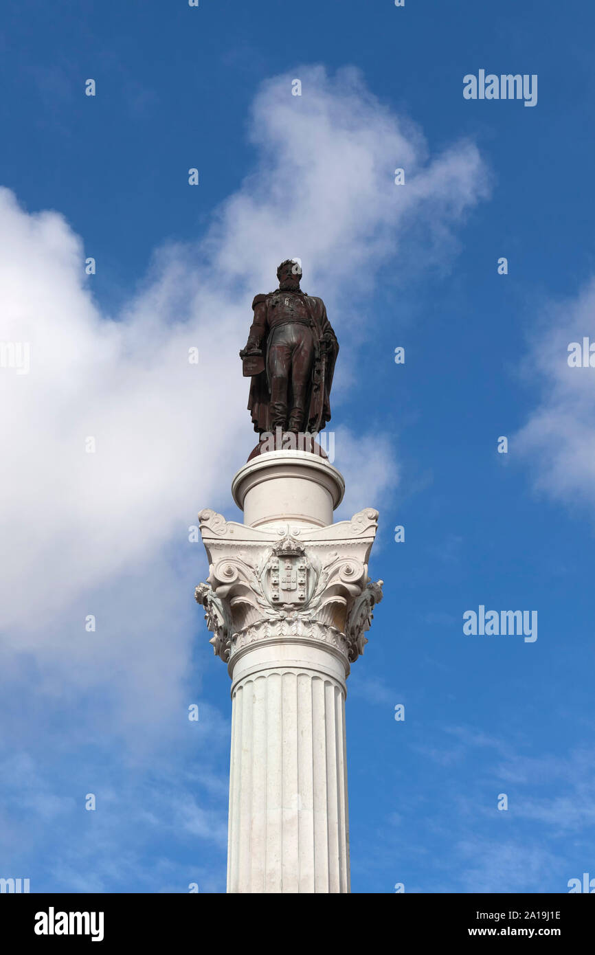 Rossio historical monuments hi-res stock photography and images - Alamy