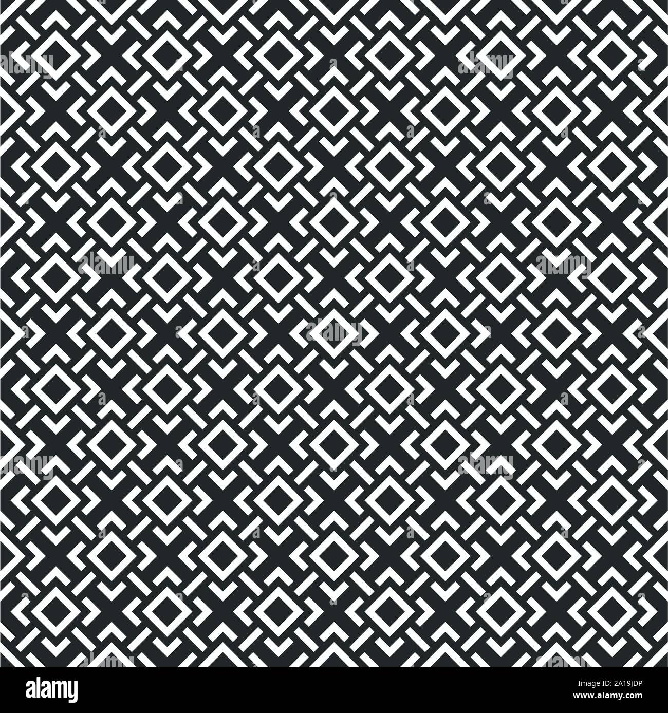 Geometric ethnic background lattice Black and White Stock Photos ...