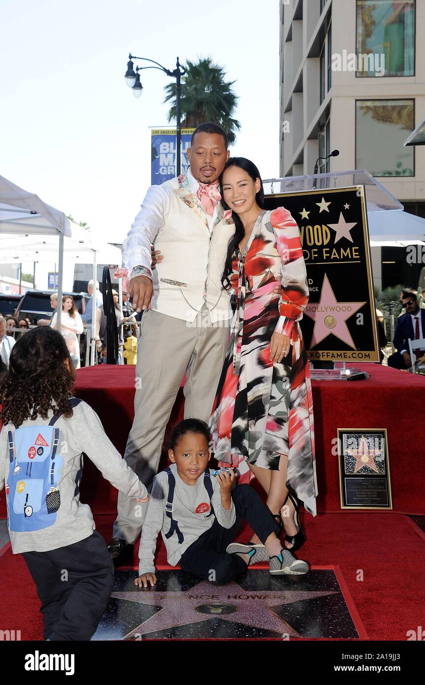 Los Angeles, CA. 24th Sep, 2019. Hero, Terrence Howard, Qirin Love, Mia ...