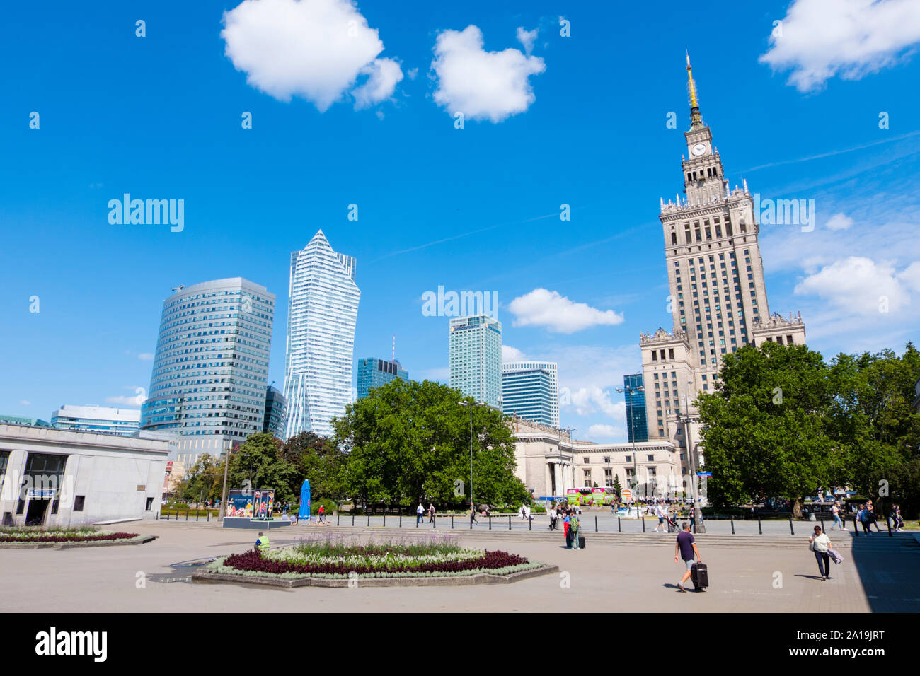 Warsaw general view hi-res stock photography and images - Alamy